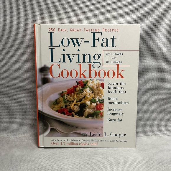 Other | Recipes Book Lowfat Living Cookbook 25 Easy Greattasting ...